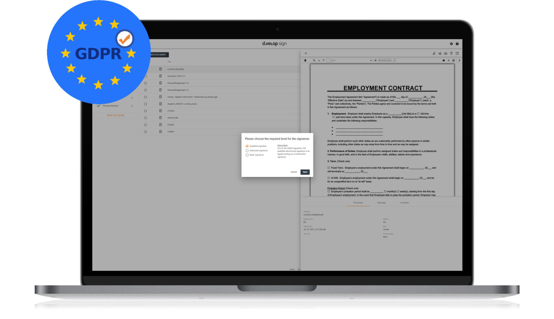 d.velop sign | d.velop store